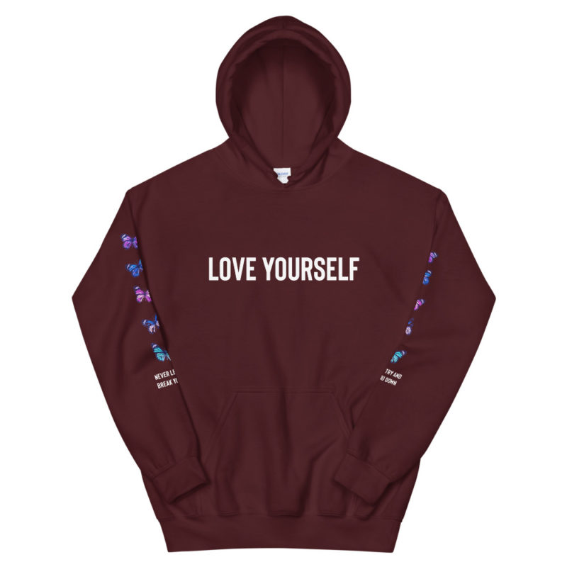 Love Yourself Unisex Hoodie - Tee List