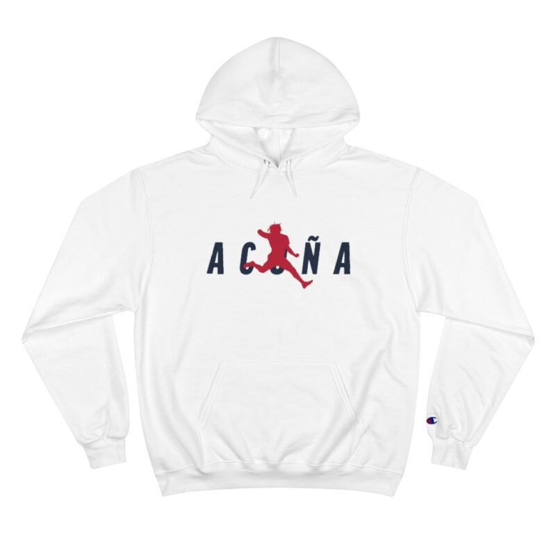 Ronald Acuna jr Champion Hoodie - Tee List